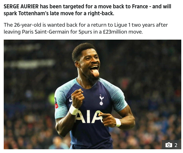 Spurs Will Sign New First Choice Left Back Today - The Boy Hotspur