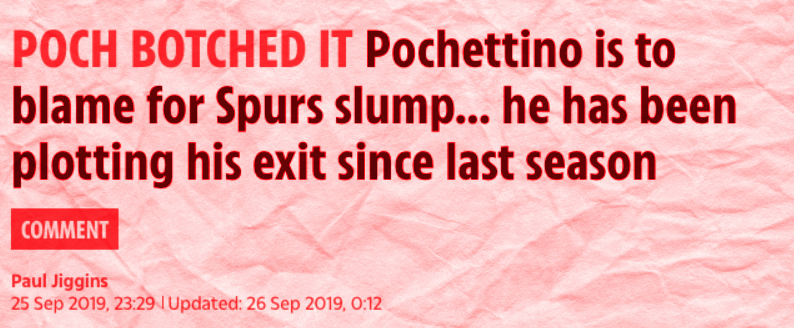 Poch Wanted Out For Months Replacement In The Wings Say Paul Jiggins ...