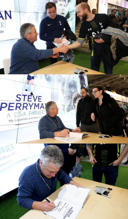Get Your Steve Perryman Book Signed! - The Boy Hotspur