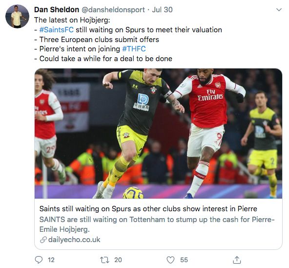 Spurs Manage To Overcome A Fake News Campaign And Finally Sign Hojbjerg ...