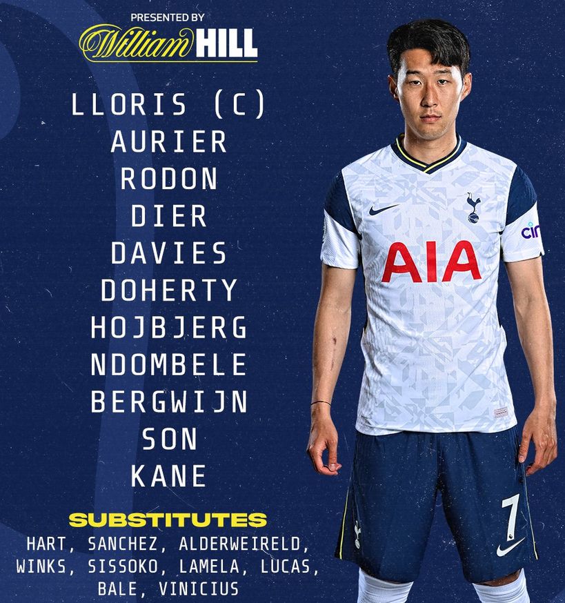 It's The Spurs Starting XI vs Liverpool - The Boy Hotspur