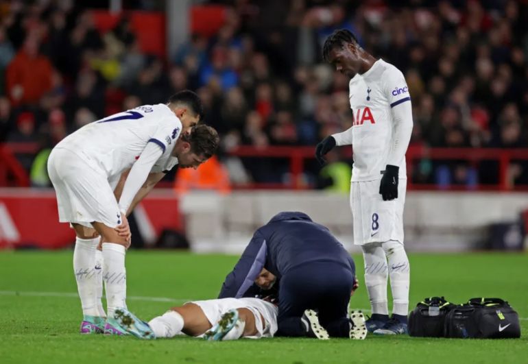 Boost for Spurs ahead of Everton game as injured player is spotted in ...