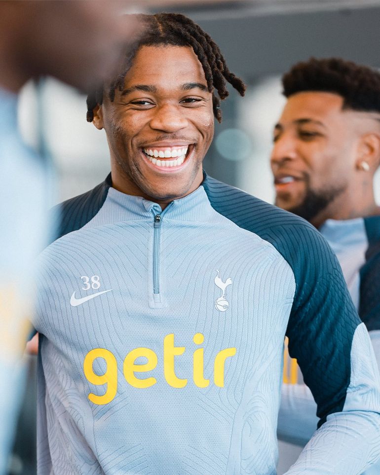Big boost for Spurs: 21-year-old pictured in training ahead of Palace ...