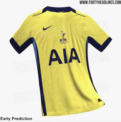 tottenham third kit for the 2025-26 season is retro and classy